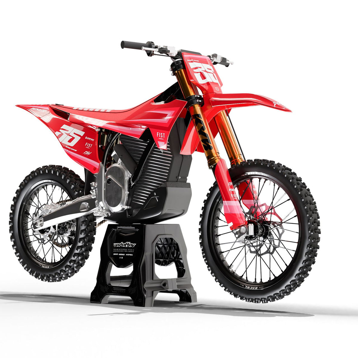 Stark Varg - Slide Red – Westeffex